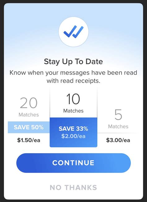 Jarred Sumner On Twitter Tinder Is Charging For Read Receipts 😂 Rjjg8wties Twitter