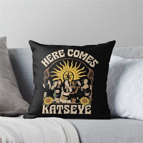 Katseye Beautiful Chaos World Tour Gnarly Soft Is Strong Throw Pillow