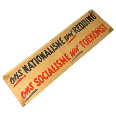 Original Wwii Dutch Nsb Poster Oorlogsspullen Nl Militaria Shop