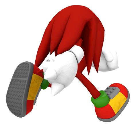 Knuckles The Echidna New Cool Render By Bandicootbrawl96 On Deviantart