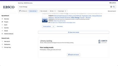 Integrating Locate Folio Catalog In The New Ebsco Discovery Service User Interface