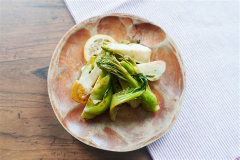 つぼみ菜のレモンソテー 坂ノ途中 100年先もつづく農業を