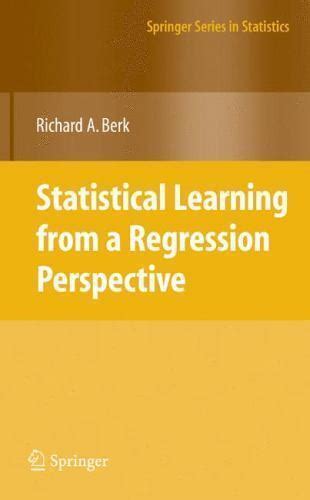 Springer Series In Statistics Ser Statistical Learning From A
