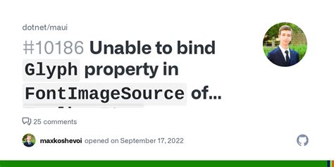 Unable To Bind `glyph` Property In `fontimagesource` Of `toolbaritem