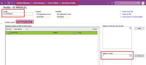 How Could I Add A User To A New Profile Ifs Community