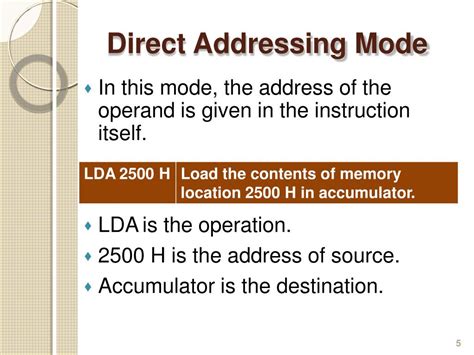 Ppt Addressing Modes Of 8085 Powerpoint Presentation Free Download Id 2658524