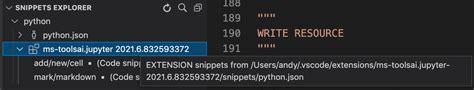 Listing Of Built In Python Snippets Missing With Latest Vscode Release Issue Abulka