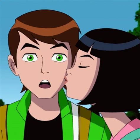 Julie Kissing Ben Ben 10 Comics Ben 10 Alien Force Superhero Wallpaper