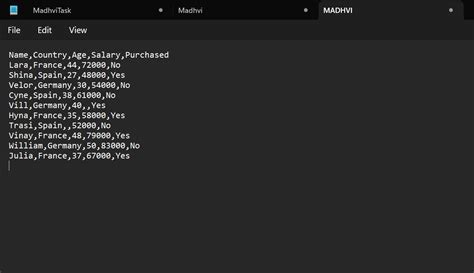 Madhvi Pandey On Linkedin Machinelearning Csvfiles Learning Coding