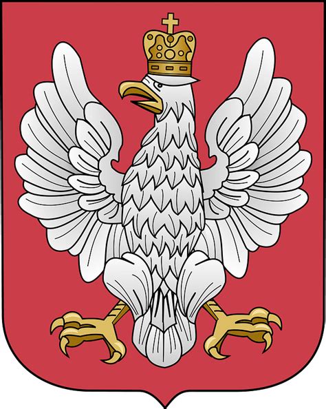 Coat Of Arms Of Poland2 1919 1927 Free Vector Clipart Images On
