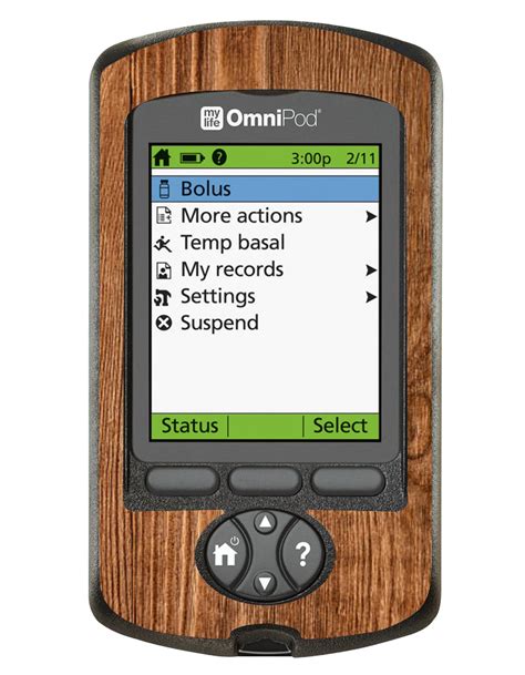 Omnipod Pdm Cover Wood Uk