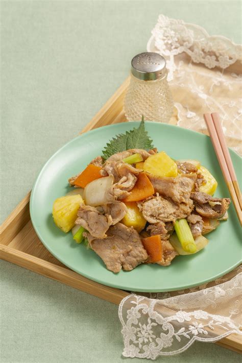 식약처 돈불고기 파인애플볶음