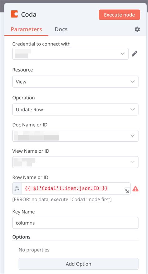N8n How To Update A Row In Coda Questions N8n Community