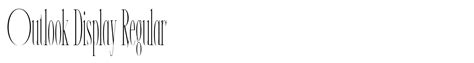 Outlook Display Font Webfont And Desktop Myfonts Outlook Display Font Webfont And Desktop Myfonts