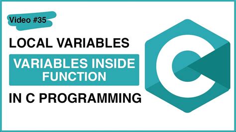 Local Variables Variables Inside Function More On Standard Library