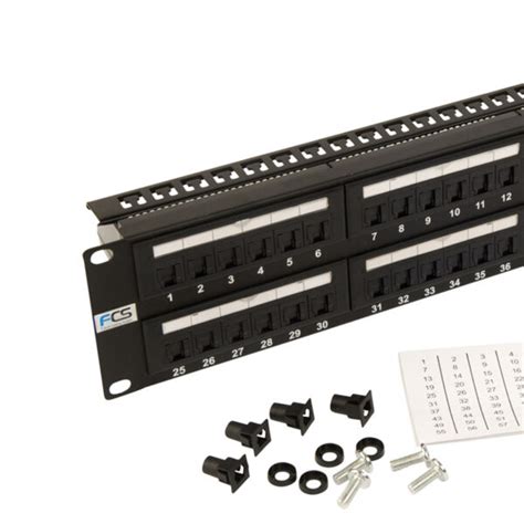 48 Way Cat 6 Patch Panel Future Cabling Systems Next Day Delivery