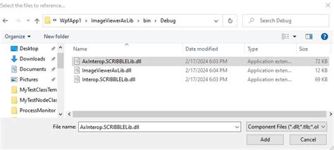 Vbnet Vs2019 How To Use Image Viewer Cp Pro Sdk Activex In Wpf Application