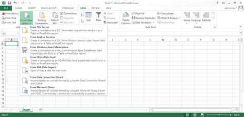 Nice To Know Connecting Excel 2013 With Mdt 2012 Update 1 Using Odata