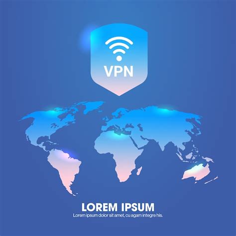 Premium Vector Virtual Private Network Web Security Privacy Concept Secure Vpn Connection
