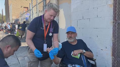 Father Joe Villages Street Health Team Help Homeless
