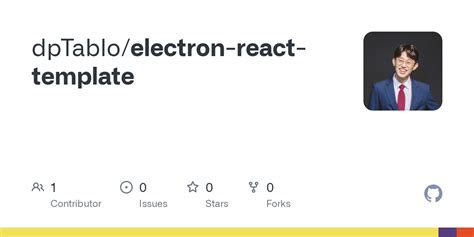 github dptablo electron react template
