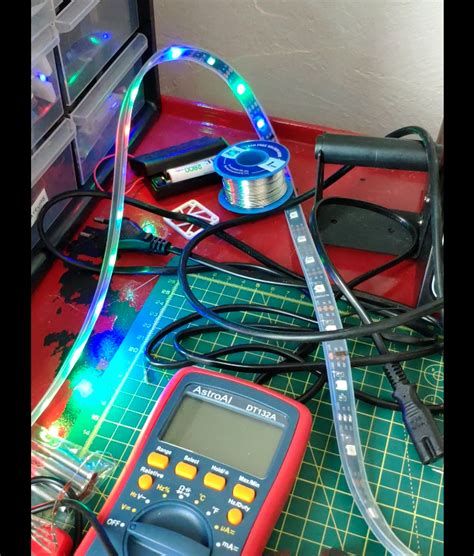 Led Strip Ws2812b Not Working Correctly Electronics Octoprint Community Forum