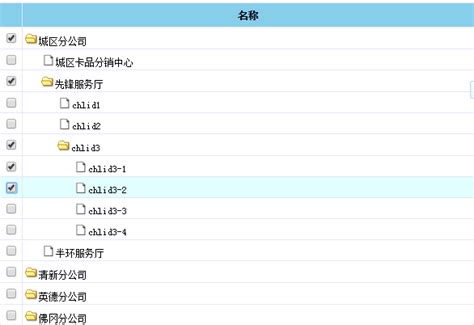 实现treegrid中复选框的级联选择效果（类似ztree的选择效果）级联复选框 Csdn博客