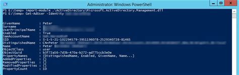 Use The Active Directory Powershell Module Without Installing Rsat