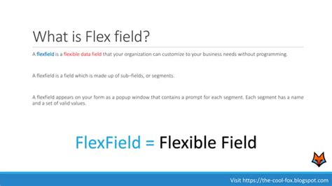 understanding flex fields with accounting flexfields chart of accounts