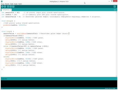 Arduino ADC Çevirici UNAL Faruk