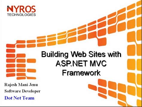Mvc Architecture In Aspnet By Nyros Developer Ppt Web Design And