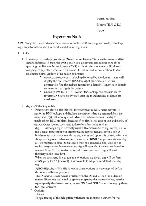 33 Css Exp6 Name Vaibhav Mouryate Ai And Ds T2 Experiment No 6 Aim