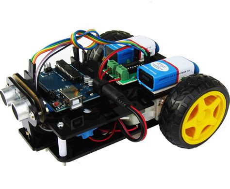 Obstacle Avoiding Robot Using Ultrasonic Sensor And L298n 59 Off