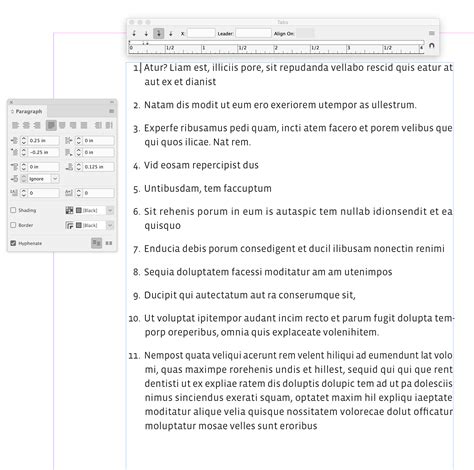 Solved Numbered List Starts Indenting At Number 10 Adobe Product Community 12011983