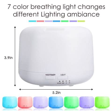 Jual Jual Diffuser Humidifier Ultrasonic Aroma Colorful Led 300 Ml Remote 300ml No Remote