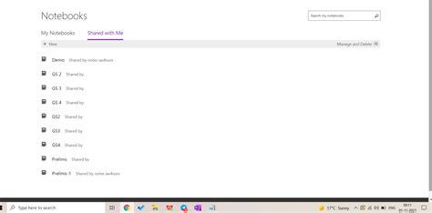 how to access shared notes in onenote ias4sure