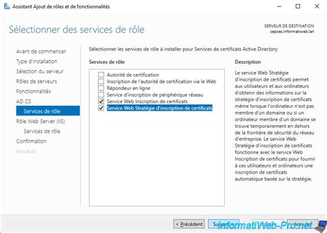Install And Configure Cep And Ces Servers For Certificate Requests From A Workgroup On Windows