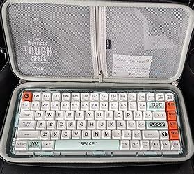 Amazon Com Geekria 75 Keyboard Case Hard Shell Travel Carrying Bag For 84 Key Wireless