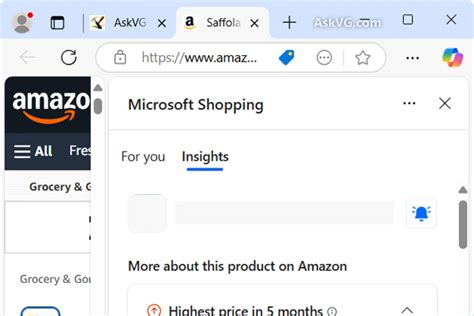 Tip Enable Or Disable Shopping Assistant In Microsoft Edge Address Bar