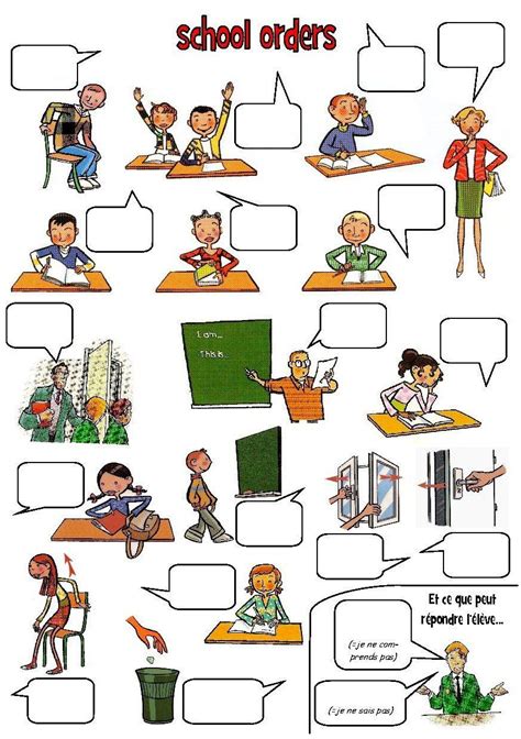Classroom Orders Mrs Mousset