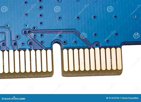 Electronic Collection PCI Connector Stock Photo Image Of Connection Abstract