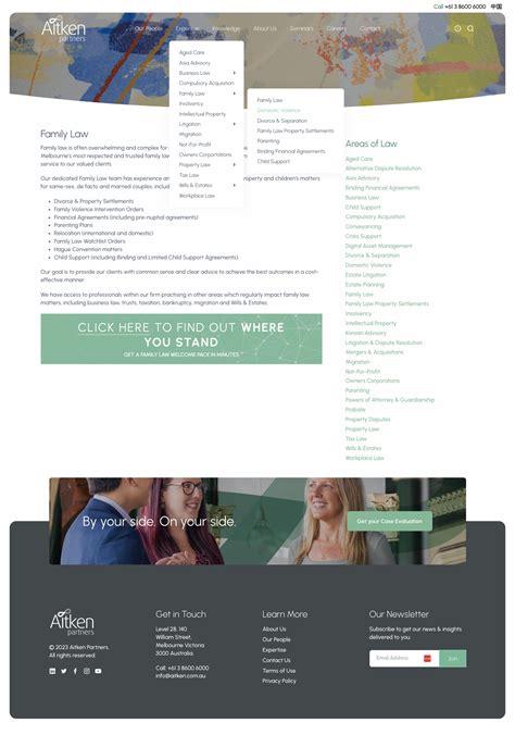 Aitken Partners Website Design