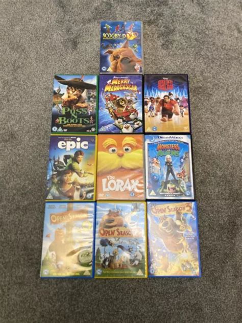 Walt Disney Dreamworks Pixar Classic Movies Dvd Bundle Joblot Free Postage Picclick Uk