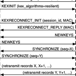 Reconnecting An Existing SSH Session Download Scientific Diagram