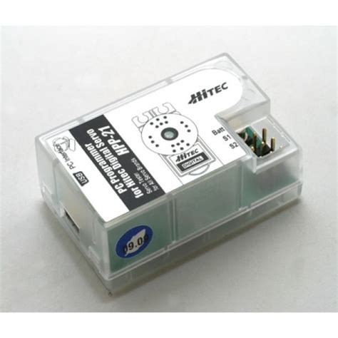 Hitec Hpp 21 Pc Programmer For Hitec Digital Servos Pc Required Hitec Rcd