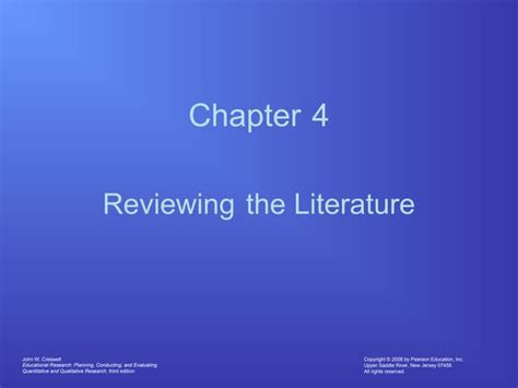 Reviewing The Literature Chapter Twoppt