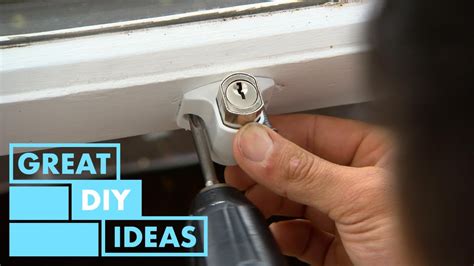 How To Install A Window Lock Diy Great Home Ideas Youtube