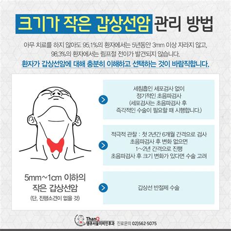 갑상선암 초기증상 및 원인 전이 A8