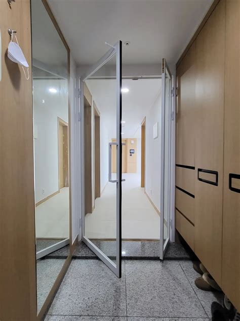 서울 영등포 스윙 중문 시공 및 전기 스위치 이전 엠제이에스자동문 숨고 숨은고수