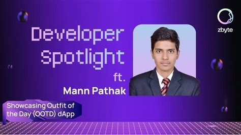 zbyte on linkedin developer spotlight ft mann pathak zbyte